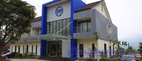 Lowongan Kerja Pt Pembangunan Perumahan Pp Persero Tbk Terbaru