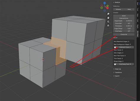 Python How Do I Detect And Fix Overlapping Geometry In 3d Text