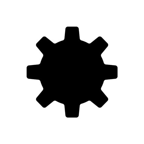 Settings Gear Configuration Vector Svg Icon Svg Repo