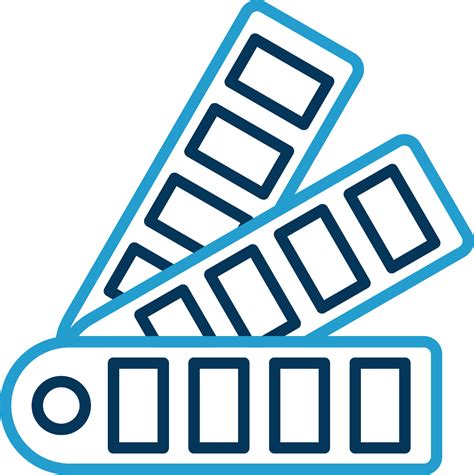 Pantone Line Blue Two Color Icon 44143975 Vector Art At Vecteezy