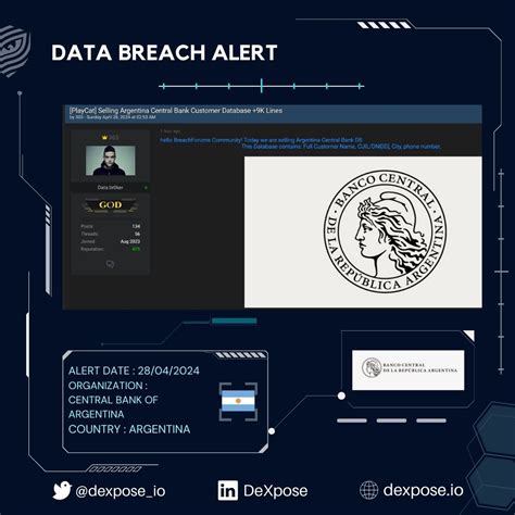Data Breach Data Leak Infosec Dark Web Databreach Dataleak Services… Dexpose