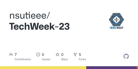 Github Nsutieeetechweek 23