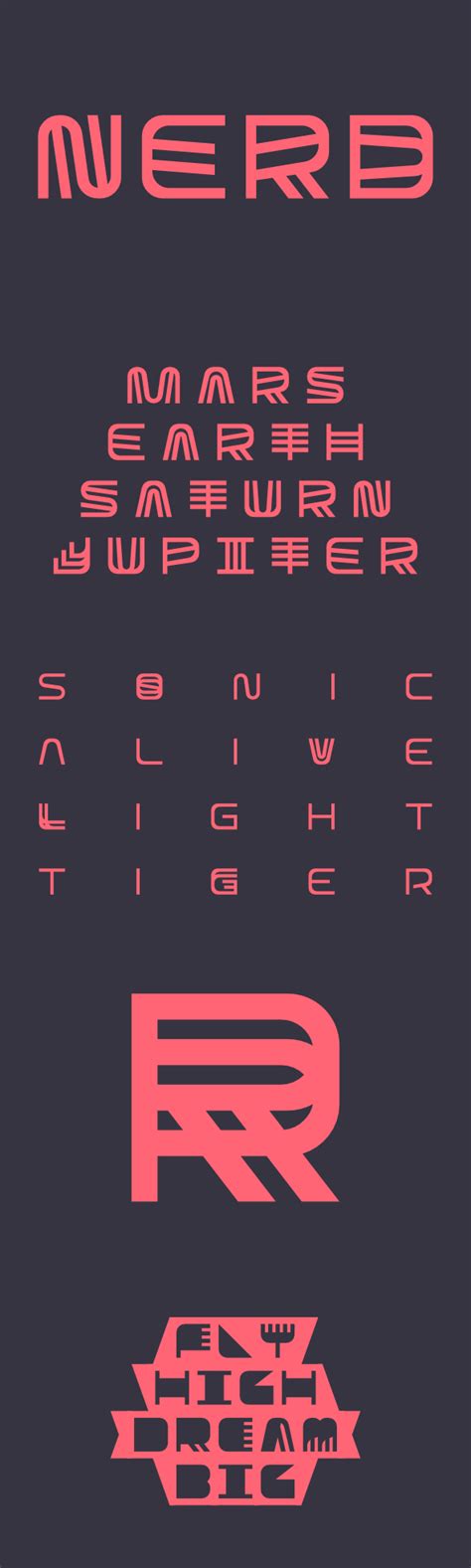 Nerd Font Nerd Fonts Lettering