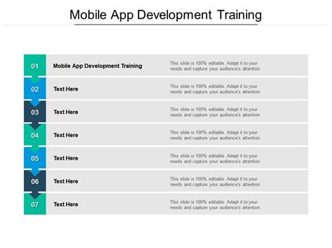 Mobile App Development Training Ppt Powerpoint Presentation Infographic