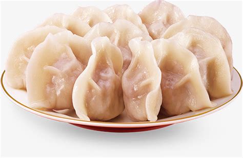 一盘饺子PNG图片素材下载 饺子PNG 熊猫办公