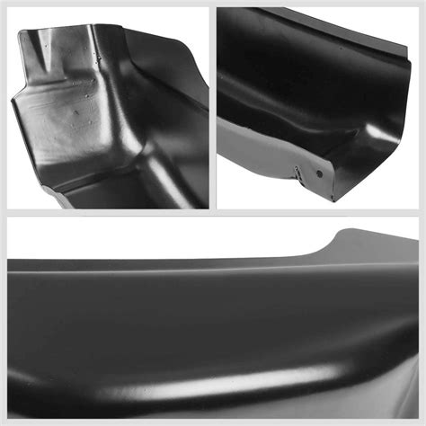 Black Steel Slip On Cab Corner 99 06 Chevroletgmc Silveradosierra