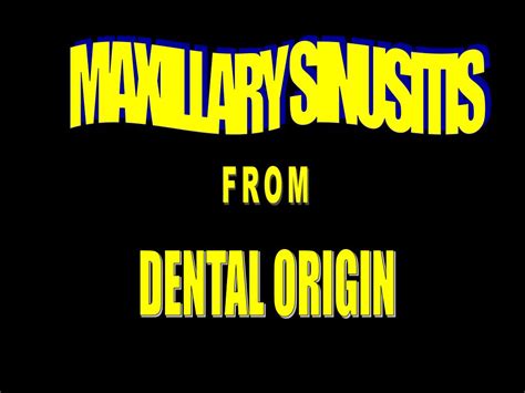Ppt Maxillary Powerpoint Presentation Free Download Id 3332920