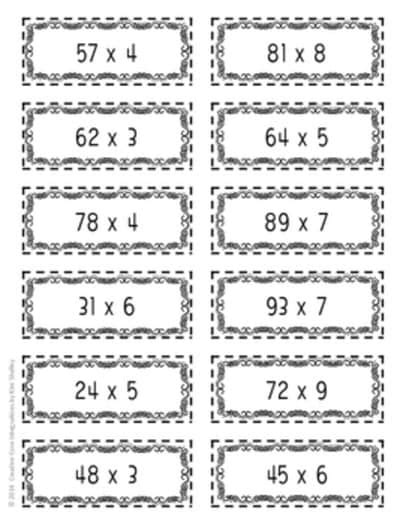 Distributive Property Double Single Sort By Creative Core Integrations