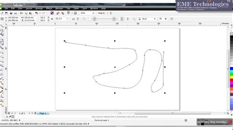 Corel Draw X7 Tool Tutorial In Hindi Eme Technologies Graphic