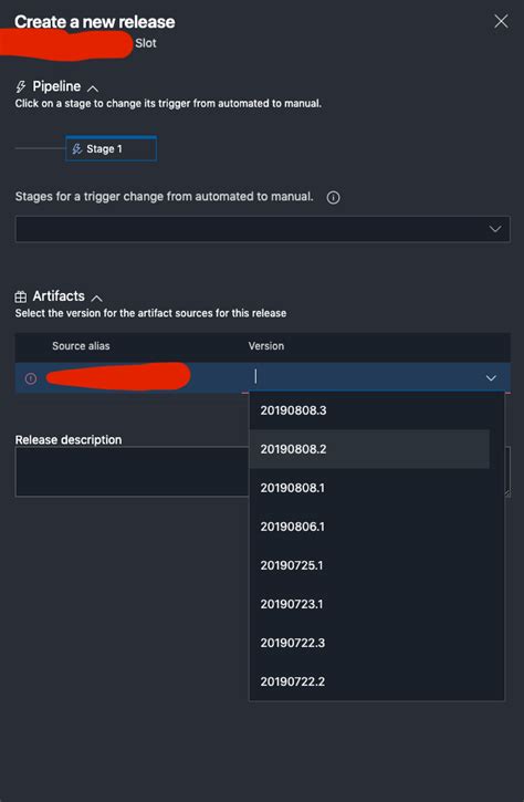 How To Specify Artifact Version Name In Azure Devops Stack Overflow