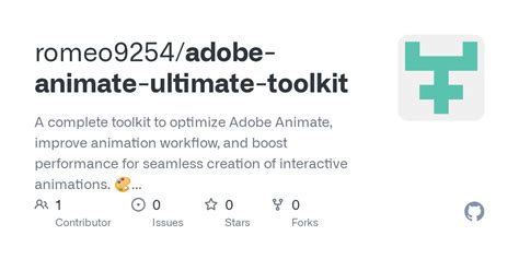 Github Romeo9254adobe Animate Ultimate Toolkit A Complete Toolkit To Optimize Adobe Animate