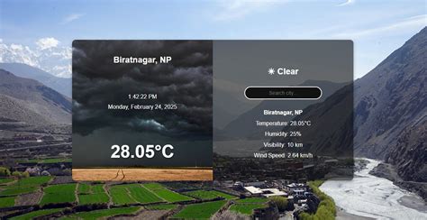 Laxman Niroula On Linkedin Weatherapp Frontenddevelopment Javascript Webdevelopment