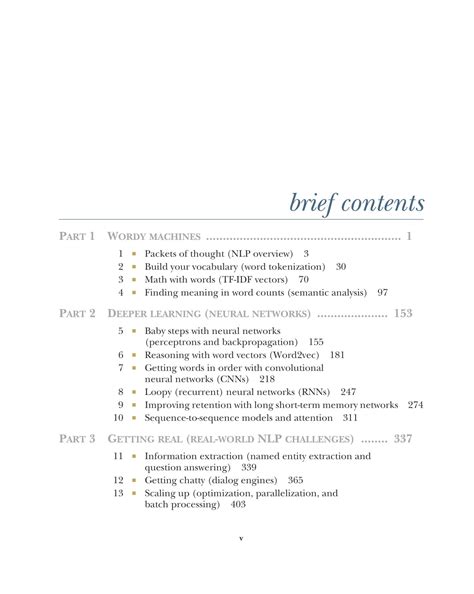 Natural Language Processing In Action Understanding Analyzing And Ge E Books Max30