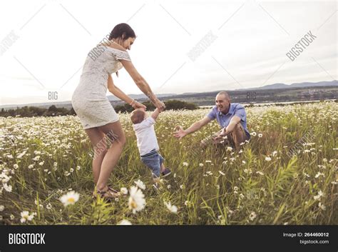 Parent Walking Her Image Photo Free Trial Bigstock