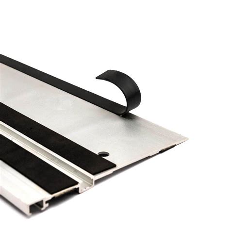 Powertec 71387 110 In Aluminum Guide Rail Joining Set For Makita Or Festool Track Saws 2x55 In