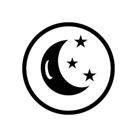 Premium Vector Night Mode Icon