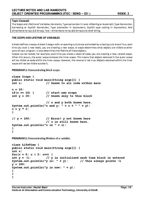 lab2 java lab test object oreinted programming itec seng 321