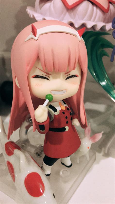 My Zero Two Nendoroid 💗💗 Added Her To My Ever Growing Pink Figure Collection Lol My Next Goal