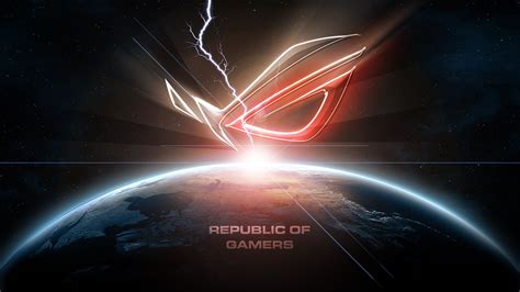 Asus Republic Gamers Computer Game Wallpapers Hd Desktop And