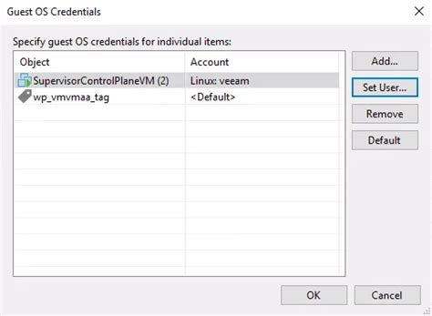 Quicktip Overwrite Guest Processing When Vms Selected By Vsphere Tags Veeam Community