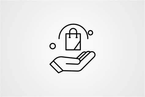 Vector Bag Linear Icon Design Graphic By Kazimabbas1996 · Creative Fabrica