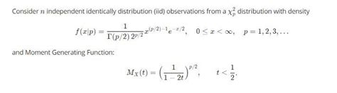 Solved E Find The First Order Saddlepoint Approximation For