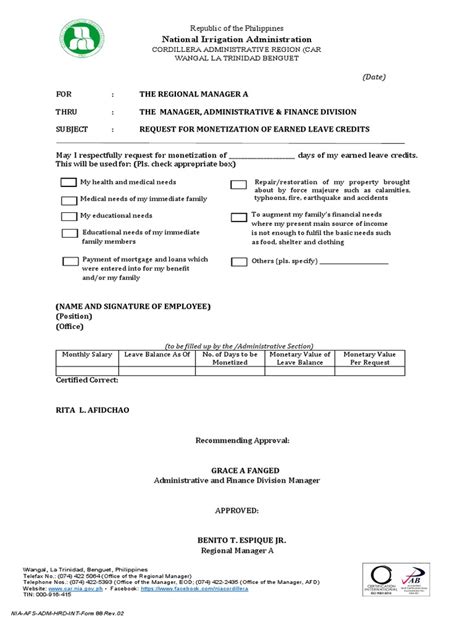 Template A Request Form For Monetization Final Pdf Money Economies