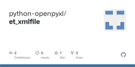 Github Python Openpyxl Et Xmlfile