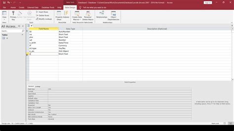 Create Table Youtube