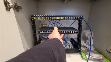 How To Mount Switch That Is Shorter Than Patch Panel Width Onto Rack Avs Forum