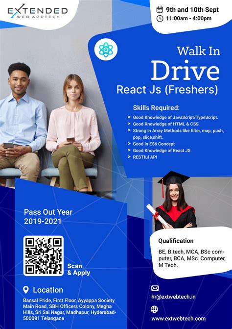 Extended Web Apptech On Linkedin Reactjs Freshersjob Reactjs