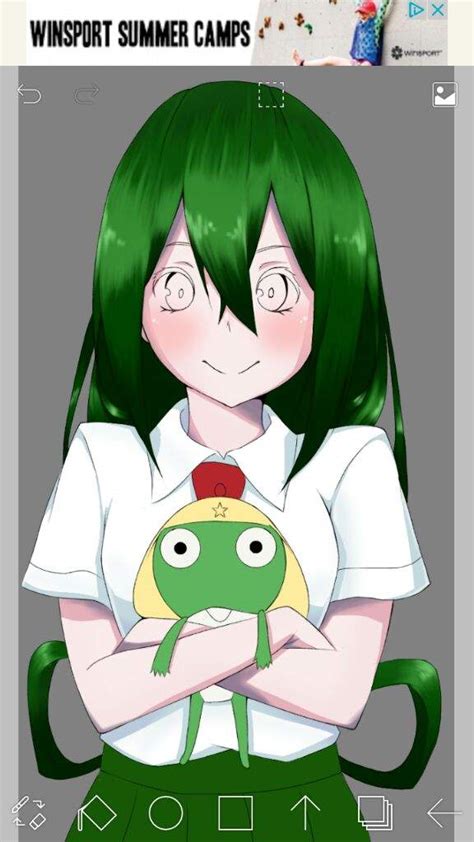 Tsuyu Asui Digital Tutorial Anime Amino