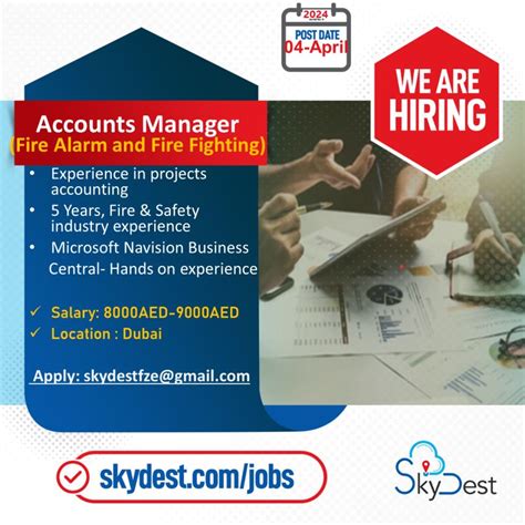 Skydest Hr Consultancy On Linkedin Accounts Manager Apply Skydestfze
