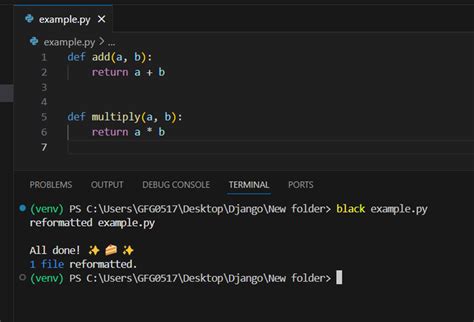 Introduction To Python Black Module Geeksforgeeks