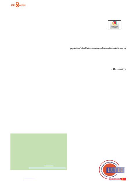 Machine Learning For Prognosis Of Life Expectancy Pdf Linear Regression Regression Analysis