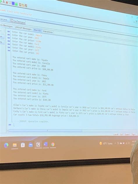Solved • Write A Class Called Car That Contains Instance