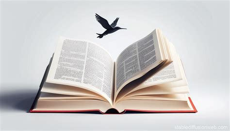 Sleek English Learning Dictionary Image Stable Diffusion Online