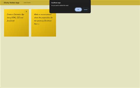 Sticky Notes App Using Php With Source Code Sourcecodester