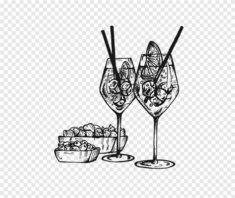 와인 글라스 핵약 G Villa Champagne Glass Aperitivo 유리 와인 유리 Png Pngegg