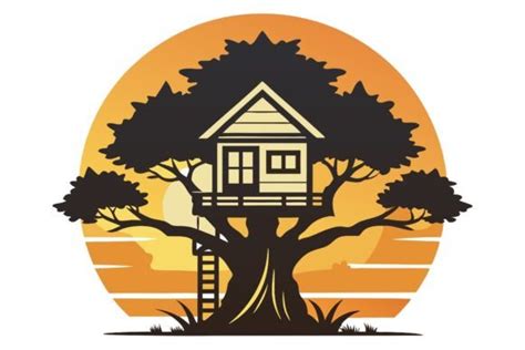9 Vintage Svg Treehouse Designs And Graphics