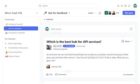 Exclusive Community For Micro Saas Builders Micro Saas Hq
