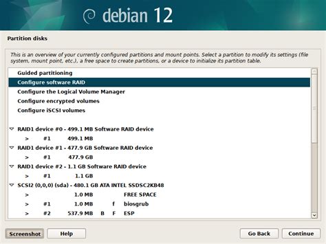 Install Debian Bookworm On A Software Raid And Efi Andreas Ads Scherbaum