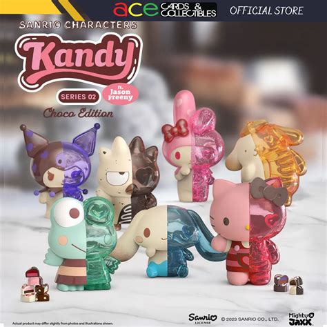 Mighty Jaxx X Sanrio Characters Kandy Choco Edition Series Ace Cards And Collectibles