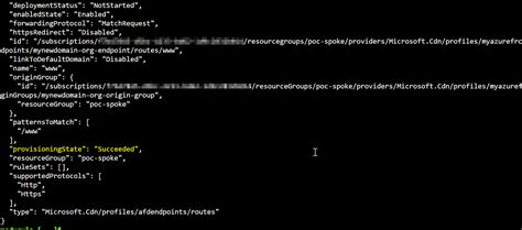 Configuring Azure Front Door With Azure Cli Issues Stack Overflow