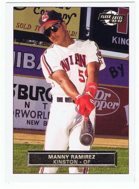 Ramirez Manny 1992 Fleer Excel Rookie RK Sports Promotions