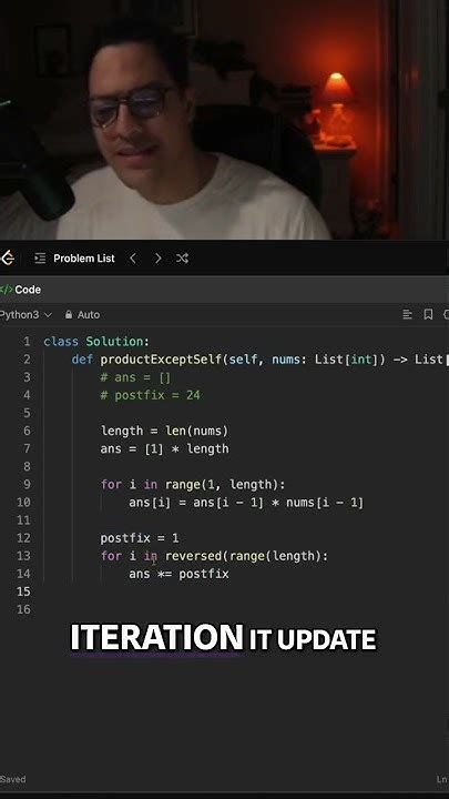 Simple Way To Accumulate And Iterate Over The Input Array In Python Youtube