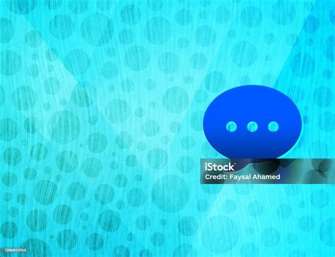 대화 아이콘 빛나는 거품 추상화 청색 배경 젖은 아쿠아 텍스처 일러스트 Brand Name Online Messaging Platform에 대한 스톡 벡터 아트 및 기타