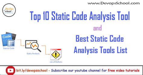 Top 10 Static Code Analysis Tools Tools In 2025 Features Pros Cons And Comparison Best Devops