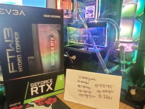 [usa Ca] [h] Evga Rtx 3080 Ti Hydro Copper Ftw3 Used Asus X Noctua Rtx 3070 Asus Tuf Gaming