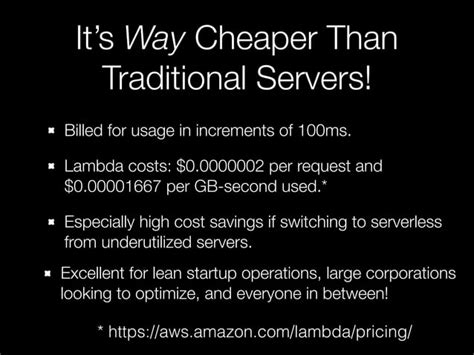 10 Tips For Serverless Backends With Nodejs And Aws Lambda Ppt